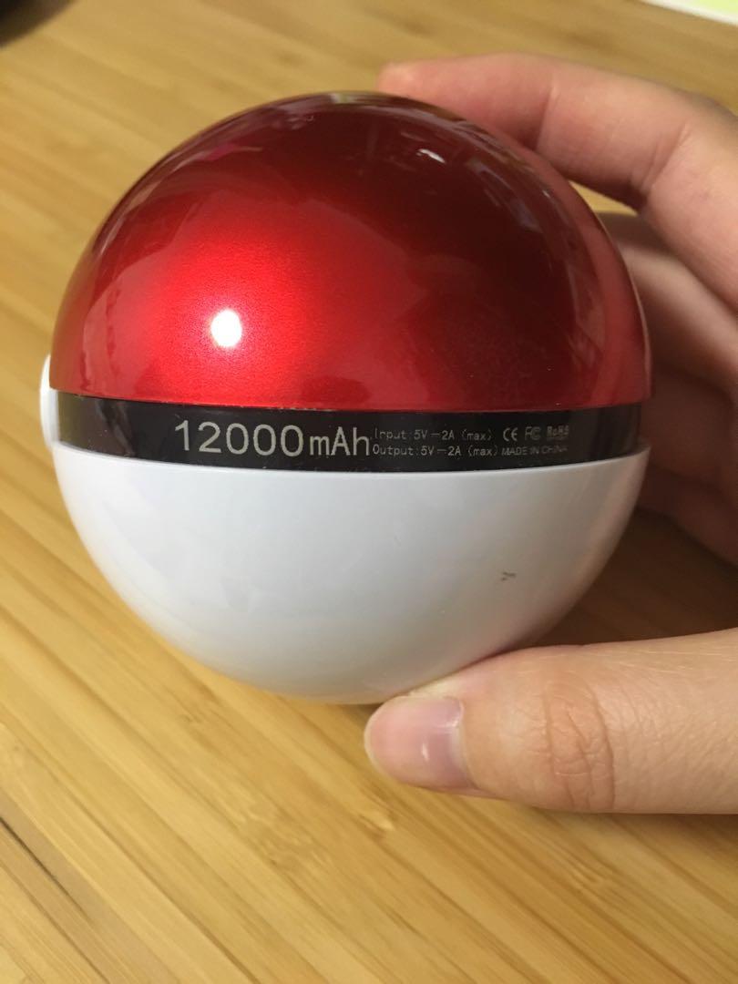 Pokemon Ball power bank, Mobile Phones & Gadgets, Mobile & Gadget ...