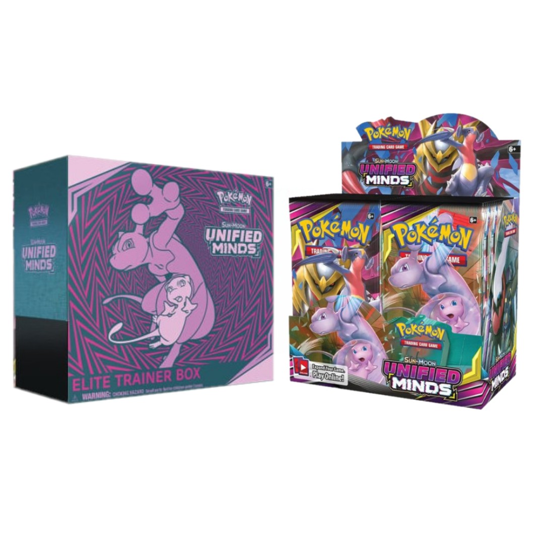 Pokemon Unified Minds Booster Boxes & Elite Trainer Boxes, Hobbies ...