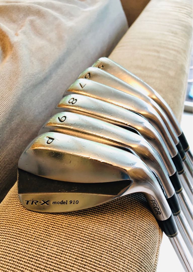 PRGR TR-X model 910 Iron set, Sports Equipment, Bicycles & Parts, Parts ...