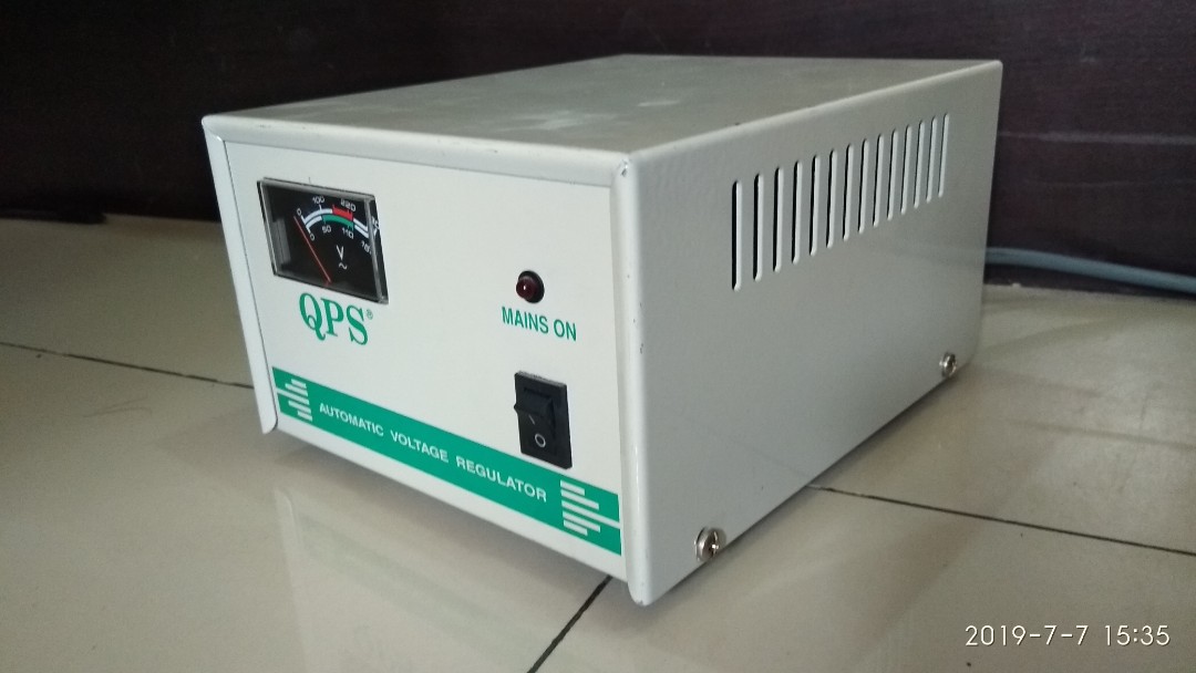 QPS brand Automatic Voltage Regulator (AVR), TV & Home Appliances, TV ...