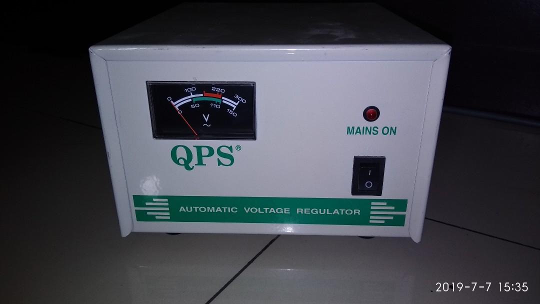 QPS brand Automatic Voltage Regulator (AVR), TV & Home Appliances, TV ...