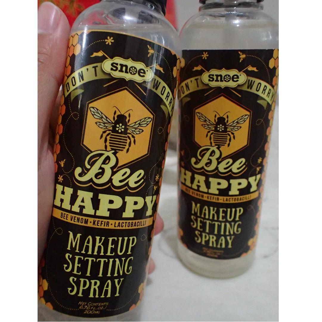 Snoe Makeup Setting Spray Review | Makeupview.co