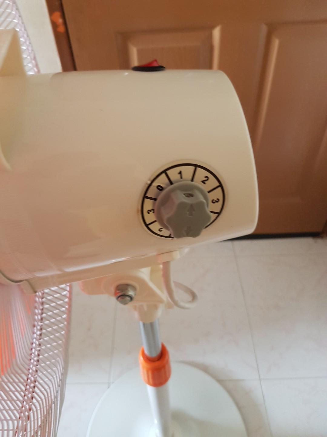 Standing Fan with 1 year WARRANTY CARD and receipt, Furniture & Home ...