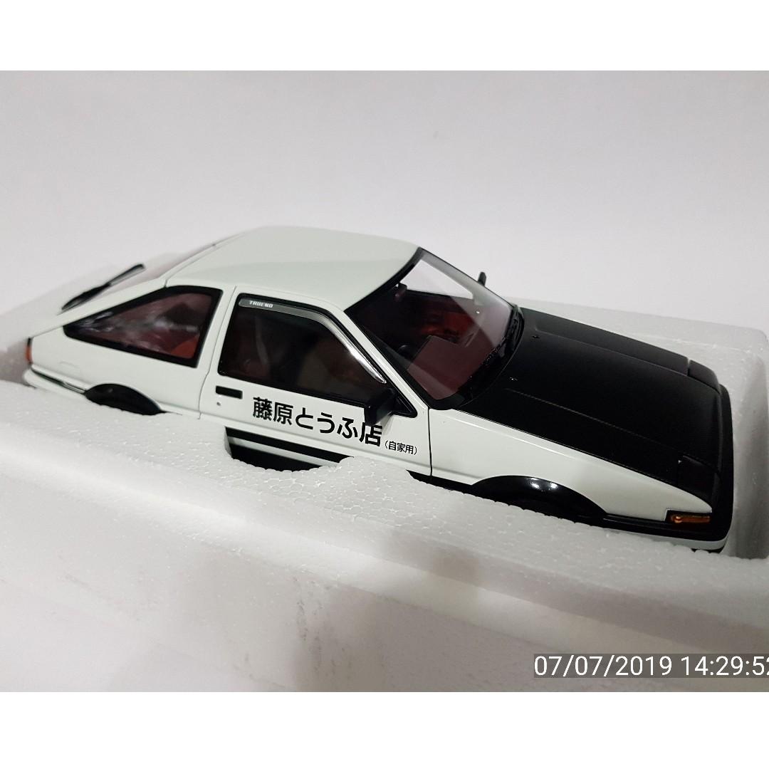 1/18 TOYOTA SPRINTER TRUENO (AE86) INITIAL D "PROJECT D" VERSION ...