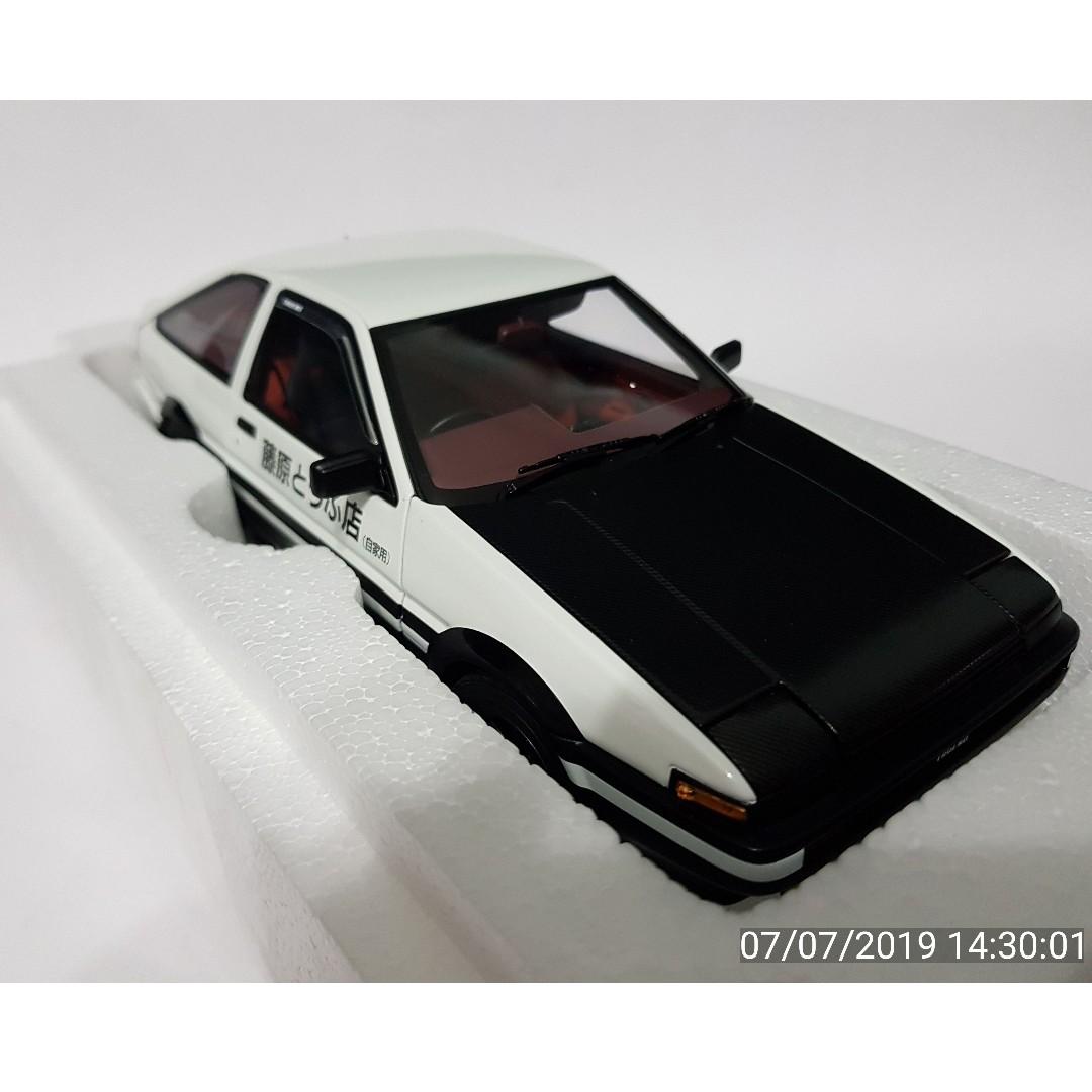 1/18 TOYOTA SPRINTER TRUENO (AE86) INITIAL D "PROJECT D" VERSION AUTOART, Hobbies & Toys, Toys ...
