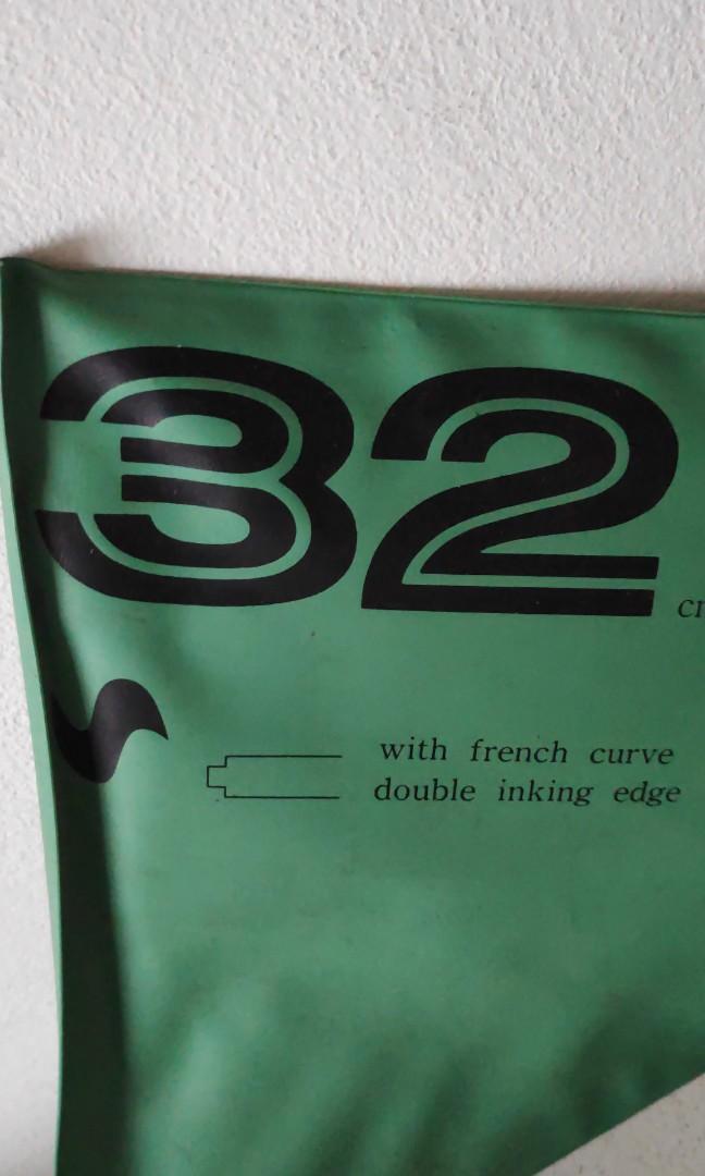 Triangular set square 32cm, Everything Else on Carousell