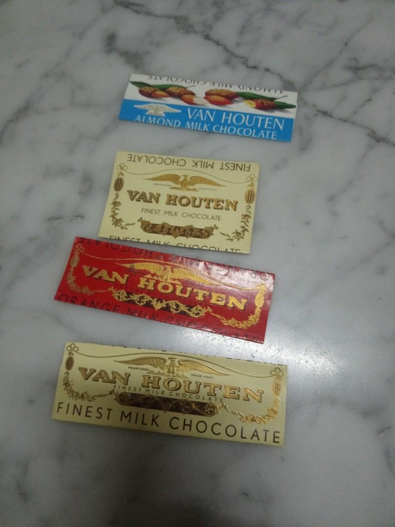 Van houten chocolate wrappers, Everything Else on Carousell