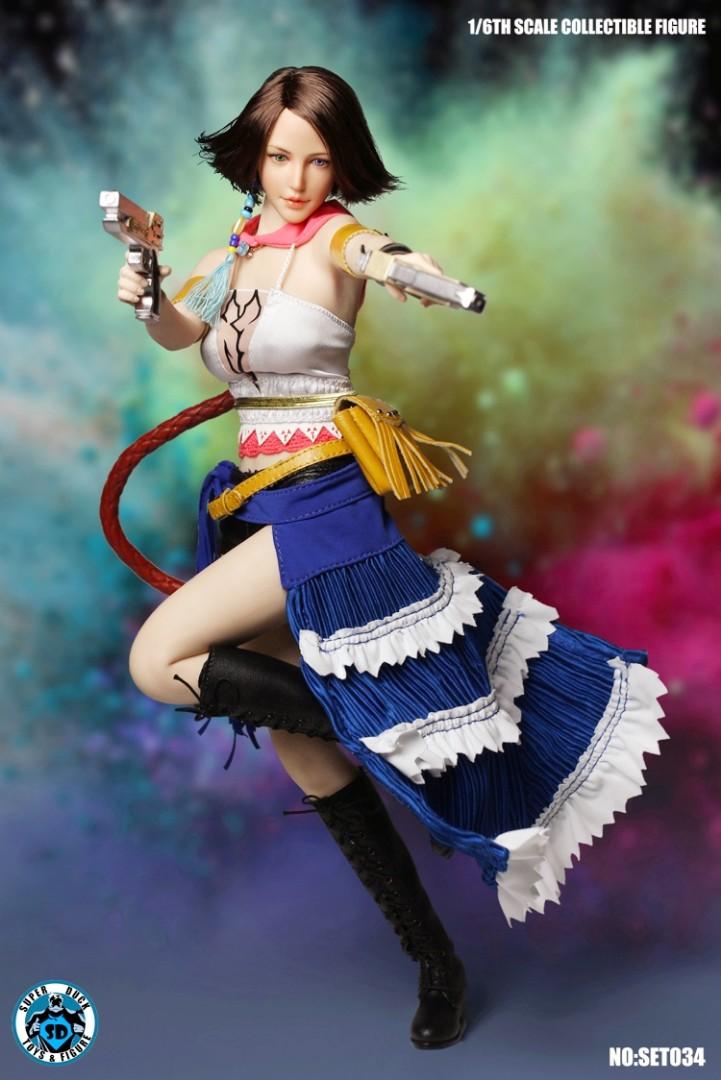[Sold Out]1/6 Yuna FFX-2 Final Fantasy X (10) Set034 [Hot Toys ...