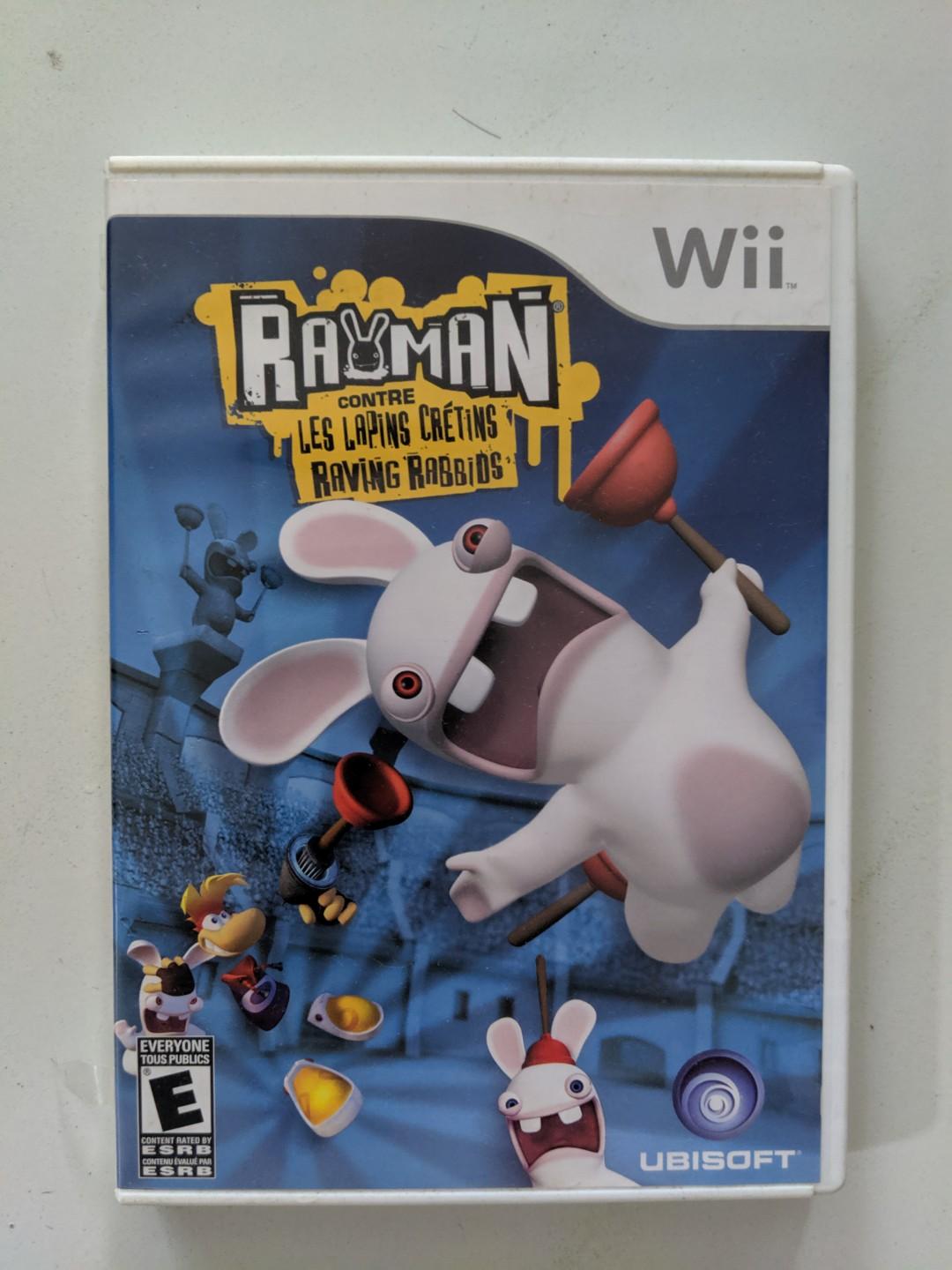 Wii: Rayman's raving rabbits, Video Gaming, Video Games, Nintendo on ...