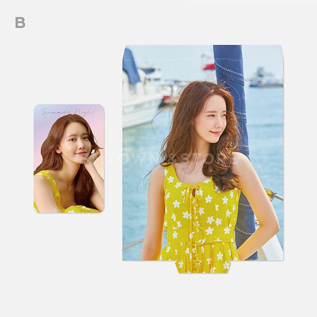 Yoona HOLOGRAM PHOTO CARD Set B - A Walk to Remember, Hobbies & Toys ...
