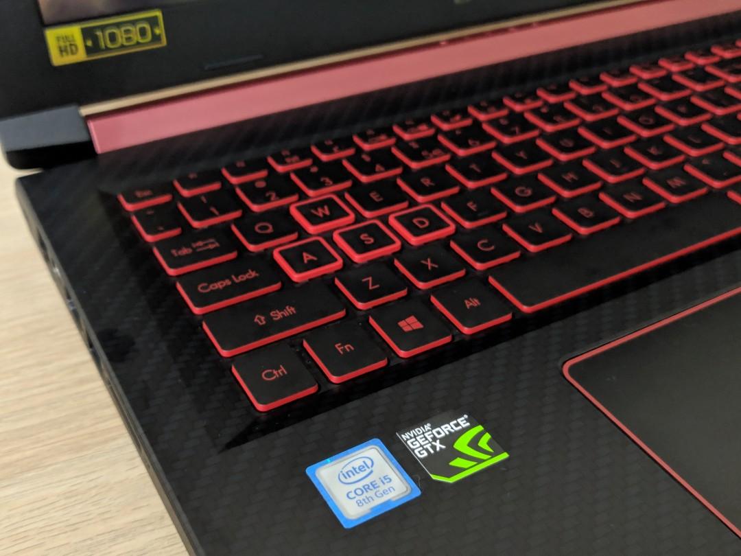 Acer Nitro 5 GTX 1050 4GB i5-8300H 8gb RAM, 256gb SSD Gaming, Computers ...