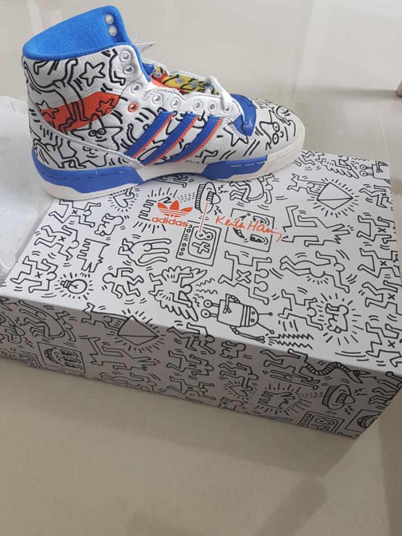 Adidas x Keith Haring, Men's Fashion, Footwear, Sneakers on Carousell