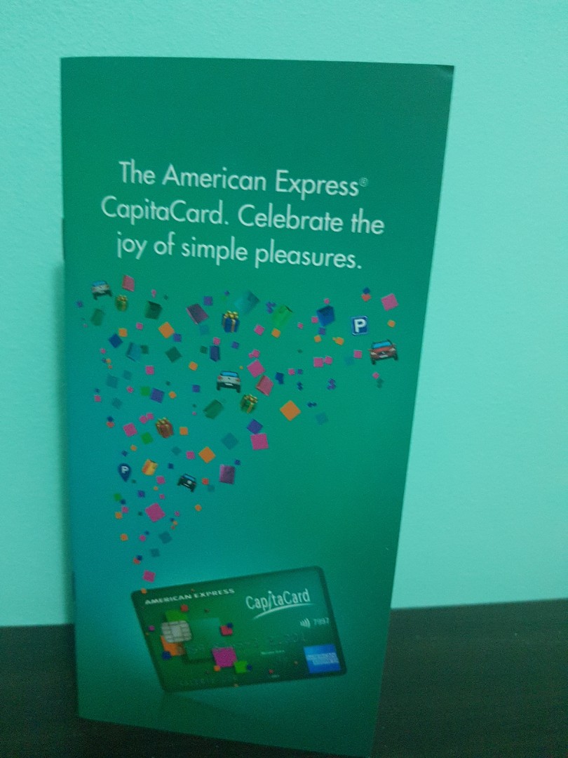 American Express Capitalcard welcome package to go., Hobbies & Toys ...