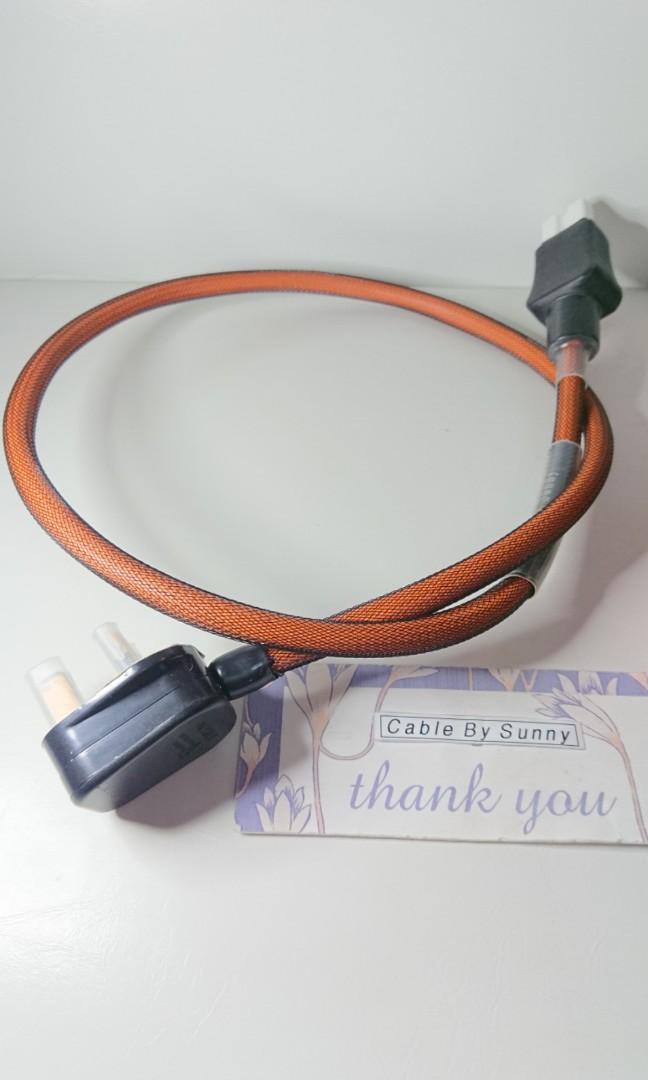 Amplifier Power cord Germany., Audio, Other Audio Equipment on Carousell