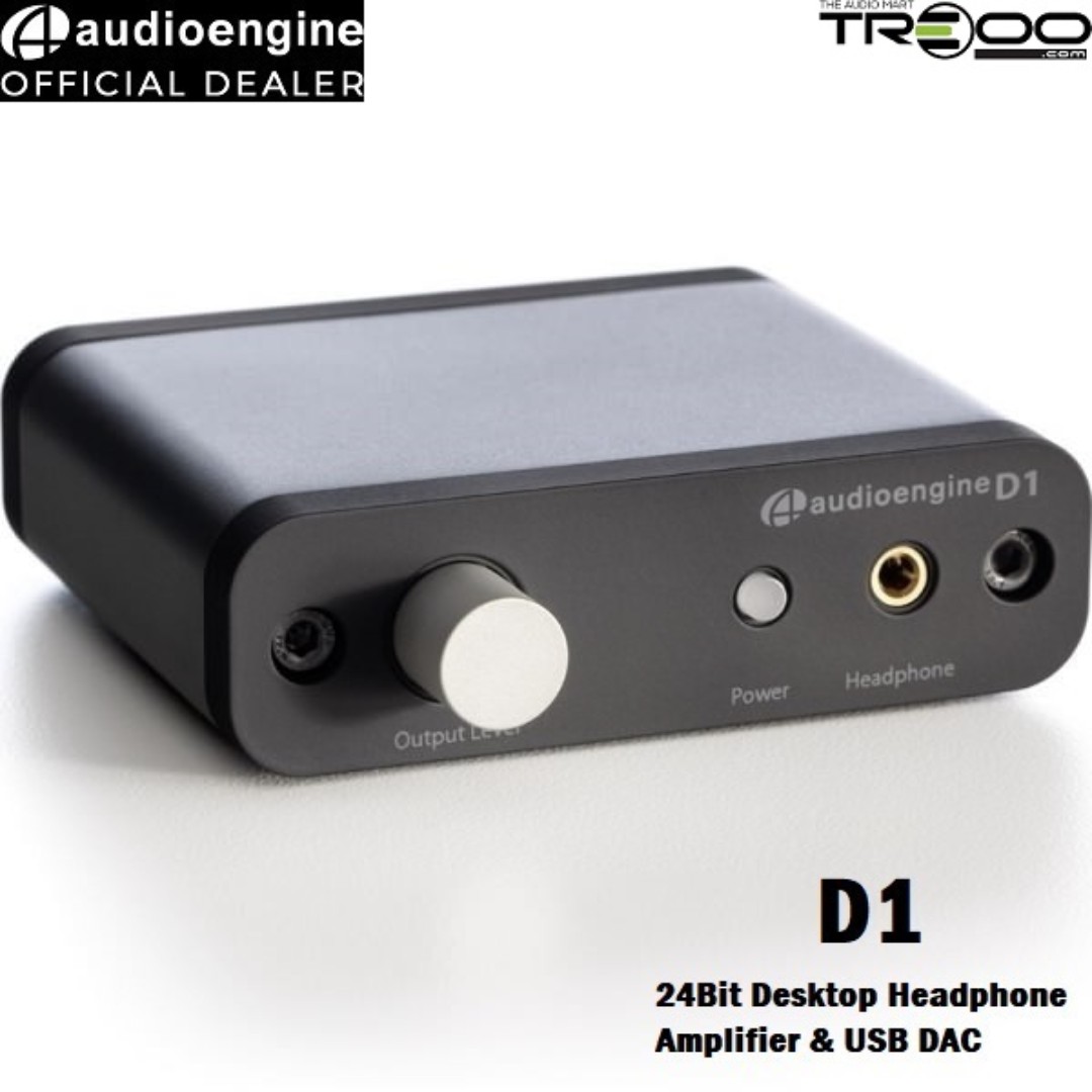[DISCONTINUED] Audioengine D1 32Bit/192kHz Desktop Headphone Amplifier ...