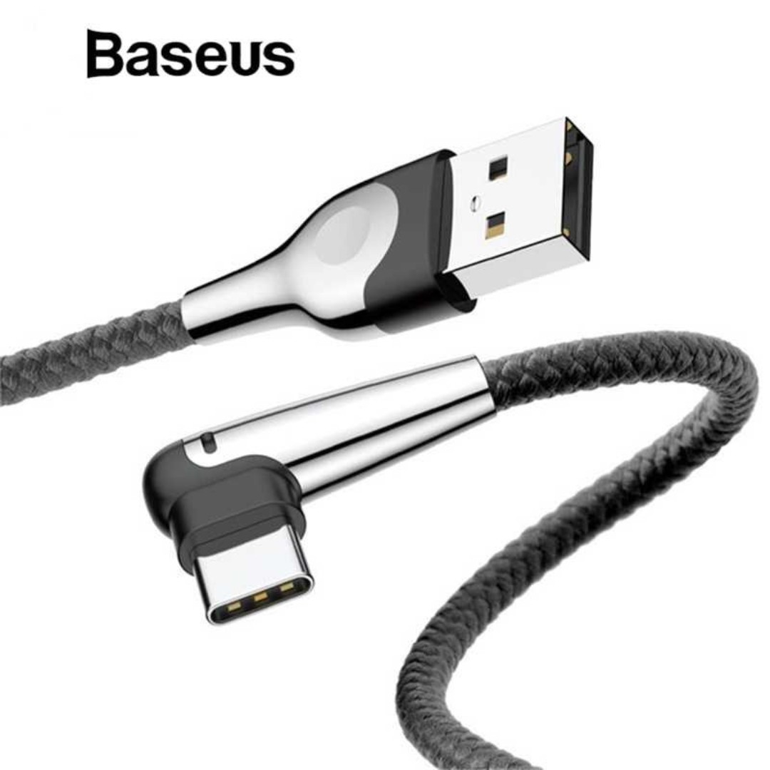 Baseus MVP Kabel Charger USB Type C L Shape 2 Meter - CATMVP-E01 ...