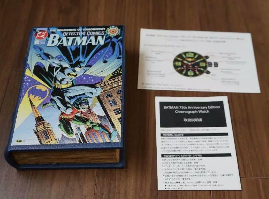 Batman Dark Knight 75th anniversary DC75 BATMAN 100pcs Limited ...