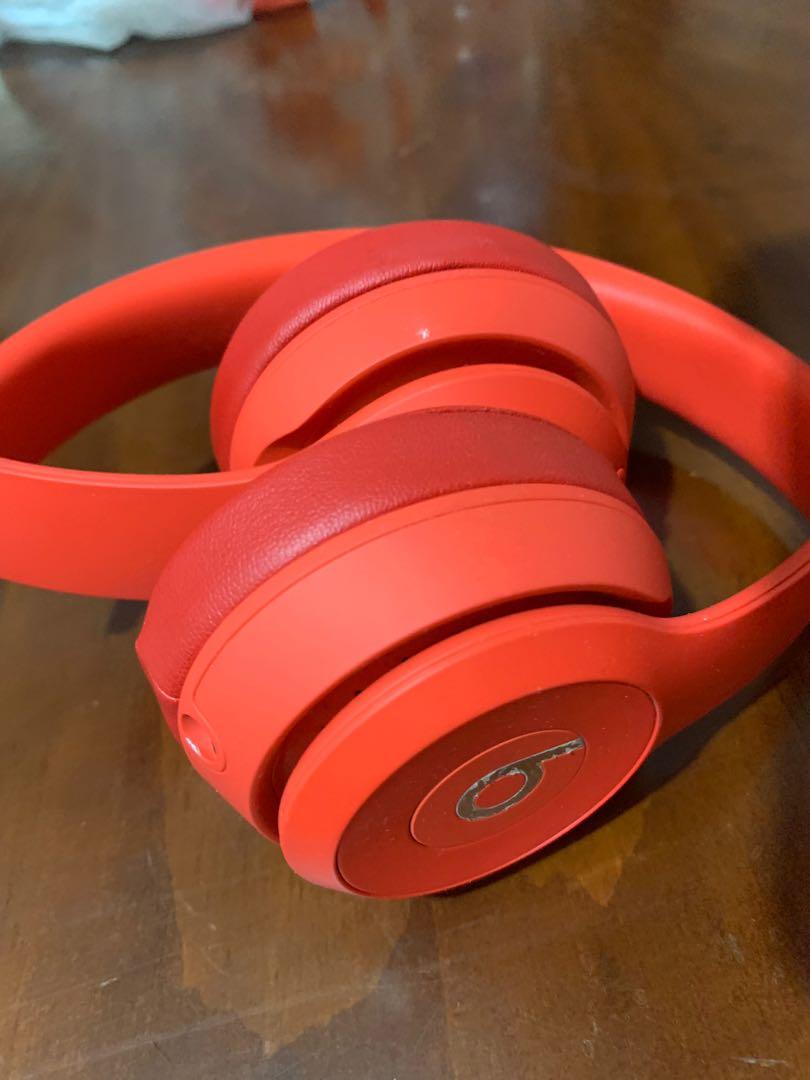 Beats solo 3 wireless (limited red color), Audio, Headphones & Headsets ...