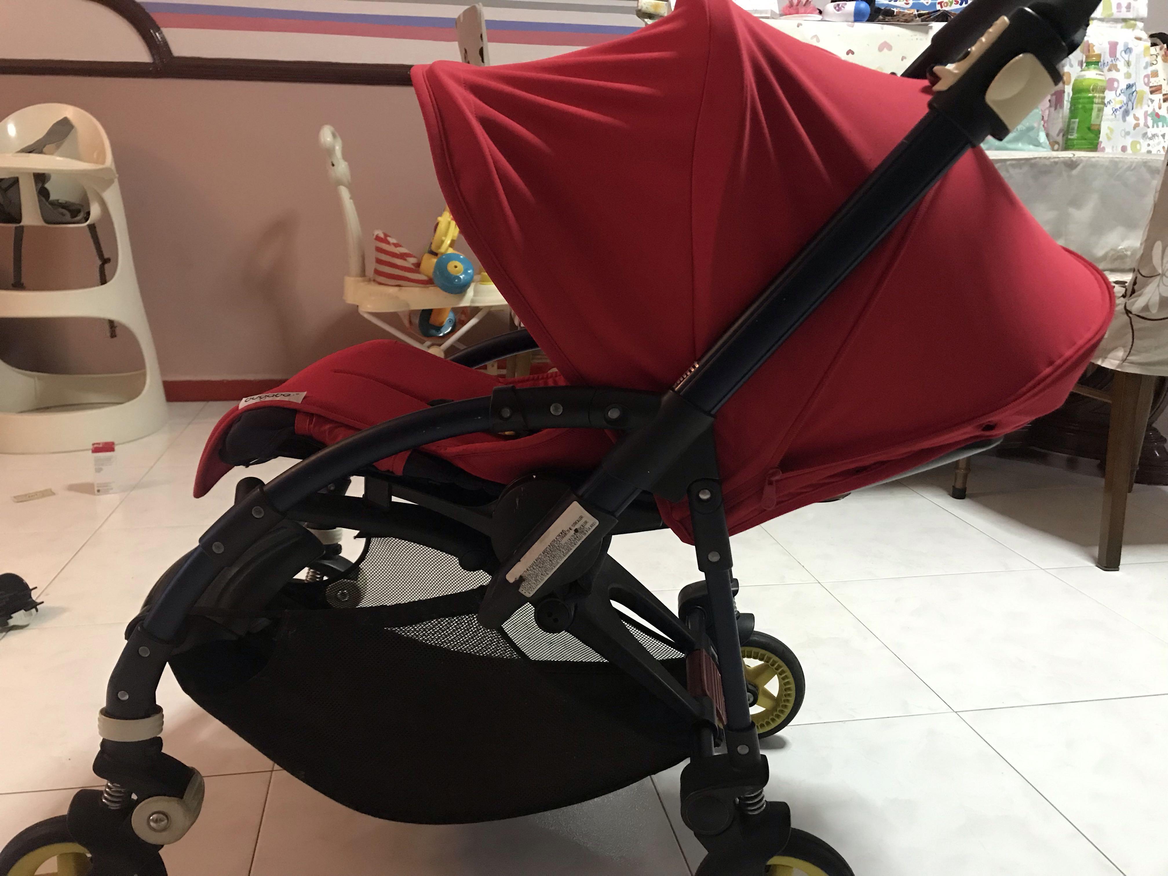 Bugaboo Bee+ Limited Edition Yellow Wheels, Babies & Kids, Going Out ...