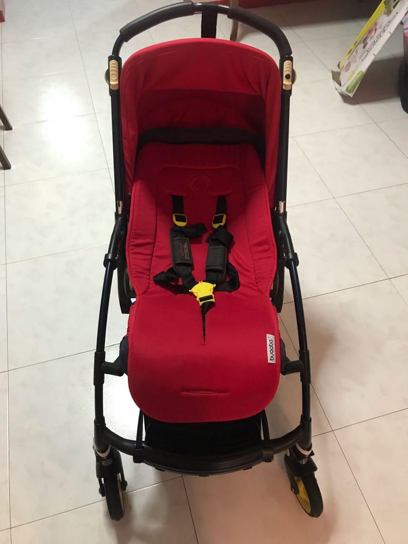Bugaboo Bee+ Limited Edition Yellow Wheels, Babies & Kids, Going Out ...