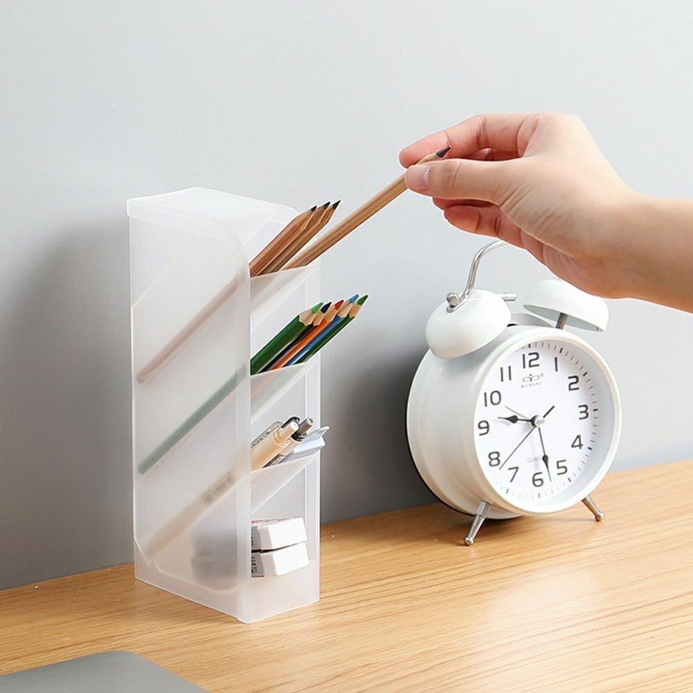 Clear Vertical Desk Organizer with inclined storage, Babies & Kids ...