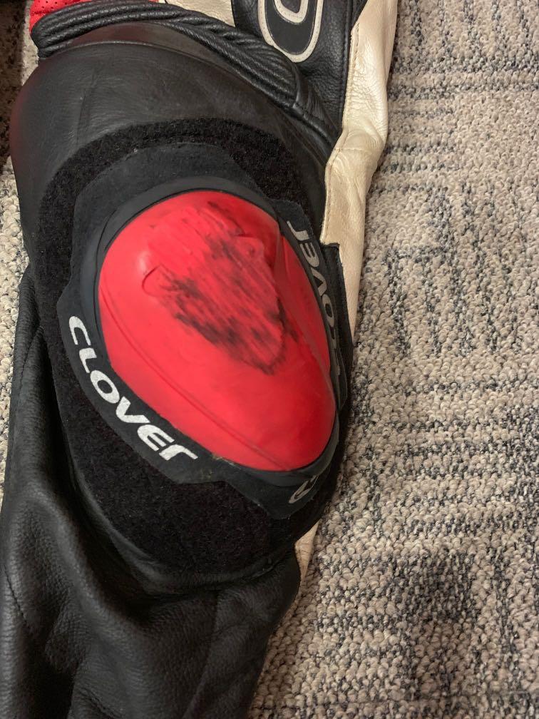 Clover RC100 racing suit, Motorcycles, Motorcycle Apparel on Carousell