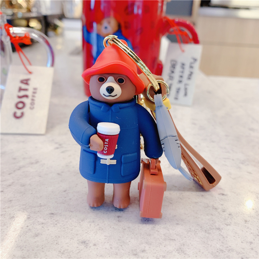 Costa Coffee Paddington Bear Keychain Gift, Hobbies & Toys ...