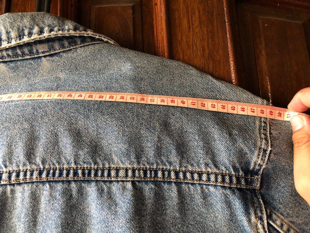 demin jacket giordano jeans cardo look, Men's Fashion, Tops & Sets ...