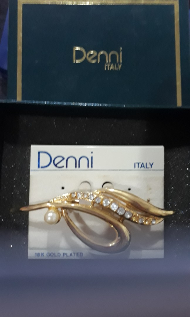 Denni Italy 18K Gold, Luxury, Accessories on Carousell