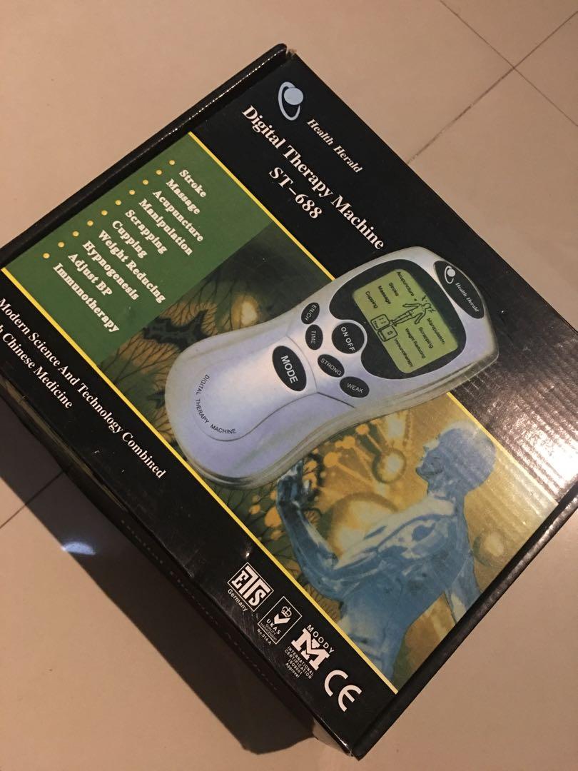 Digital Therapy Machine ST-688, Health & Nutrition, Health Monitors ...