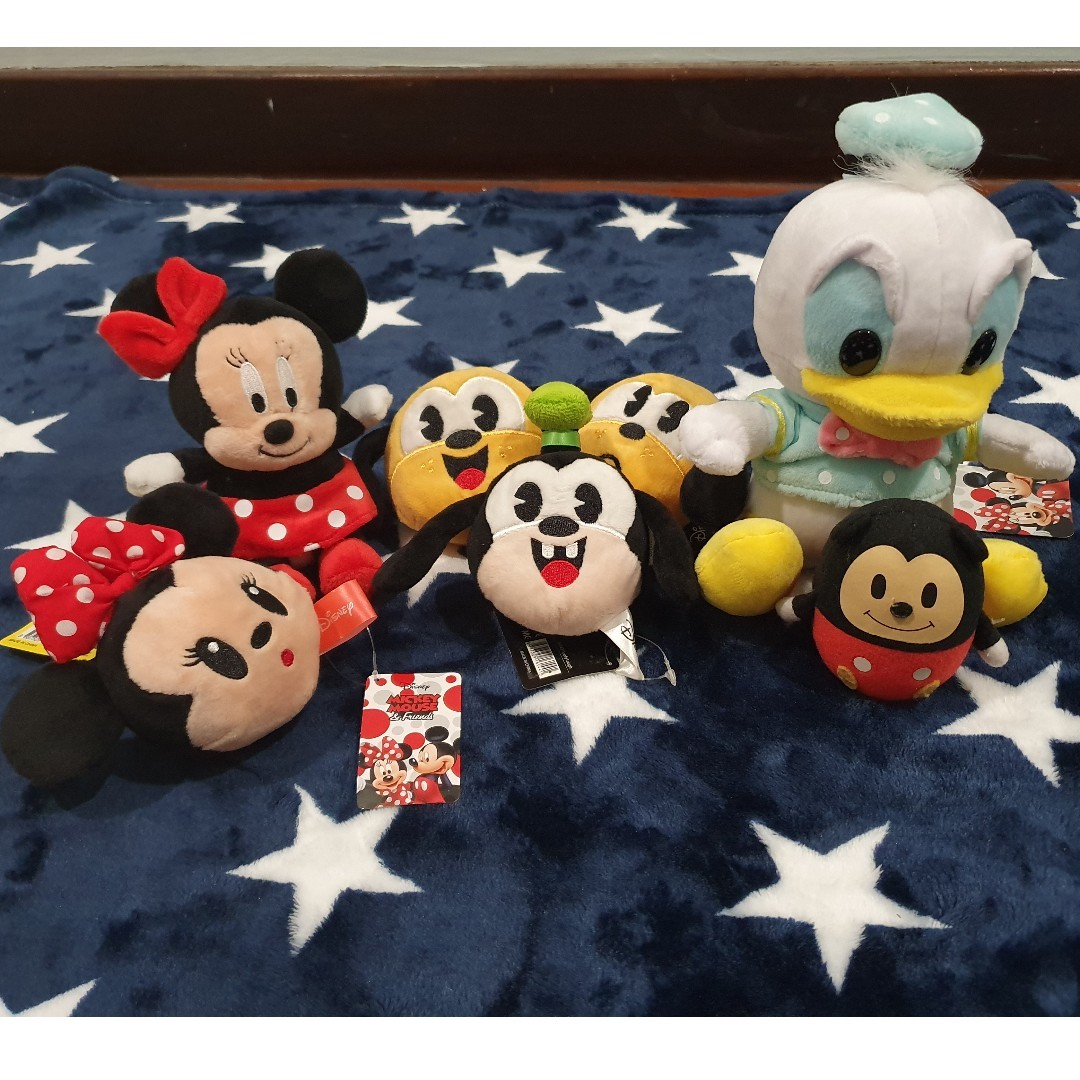 Disney Character Plushies, Hobbies & Toys, Toys & Games on Carousell