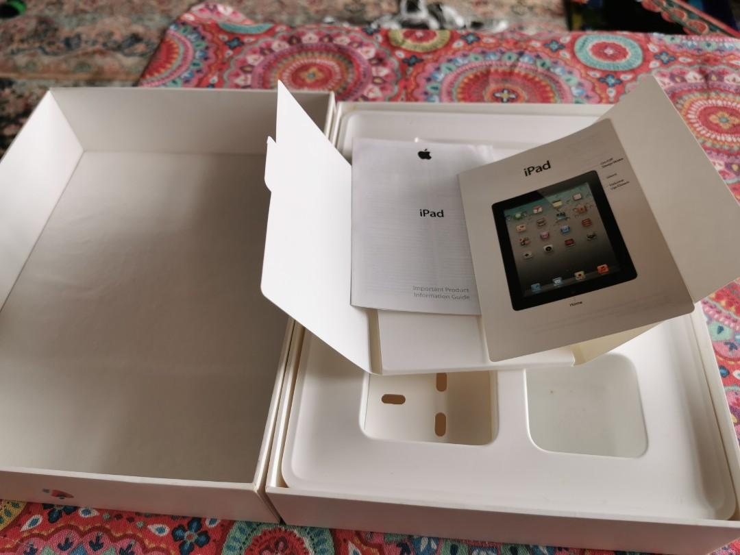 Empty iPad 2 box, Mobile Phones & Gadgets, Tablets, iPad on Carousell