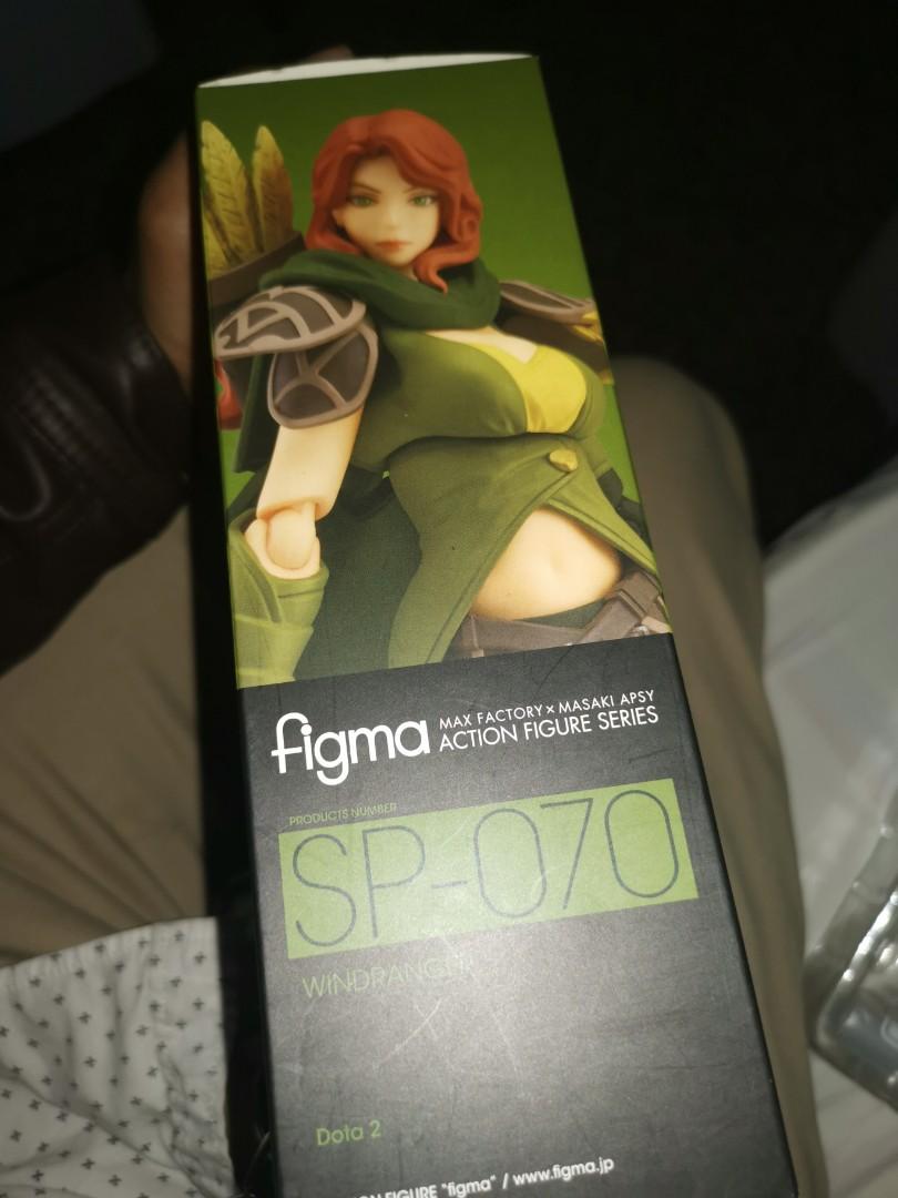 FIGMA WINDRANGER WITH UNUSED CODES AND MANILA MAJOR CASING, Hobbies ...