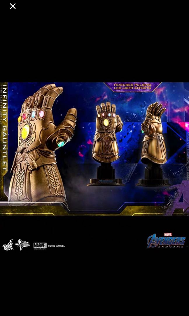 Infinity gauntlet, Hobbies & Toys, Collectibles & Memorabilia, Fan ...