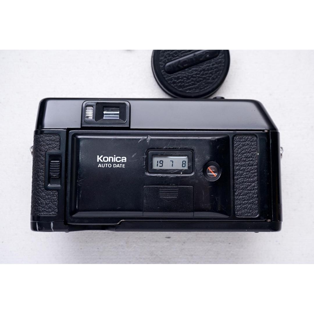Konica C35 MFD Point & Shoot film camera, Photography, Cameras on Carousell
