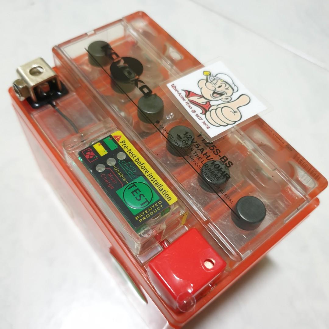 KOYOKO BATTERY YTZ5 - BS for Yamaha Sniper, Jupiter, Spark, R15, etc ...