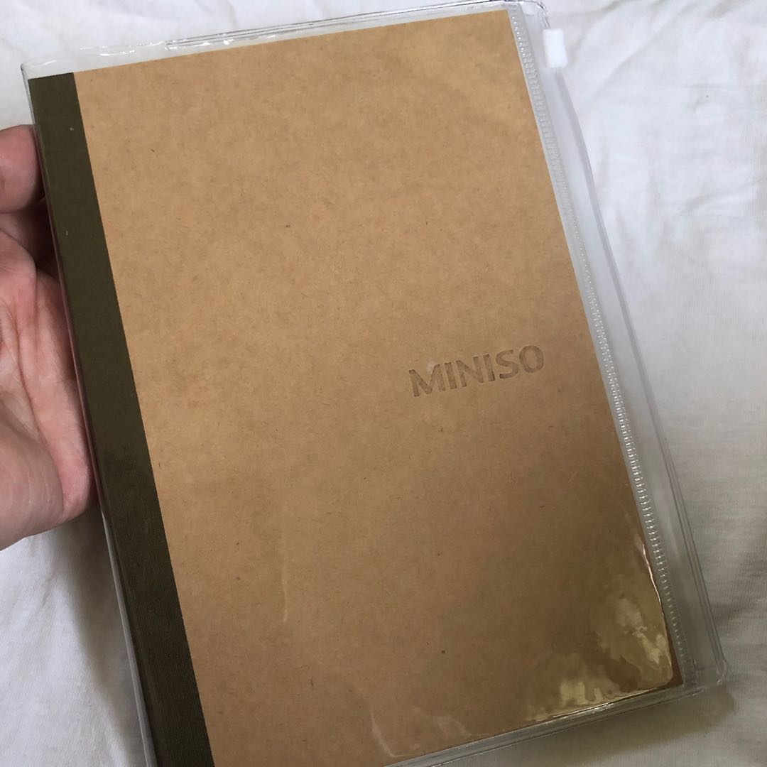 Miniso planner notebook (undated), Hobbies & Toys, Stationary & Craft ...