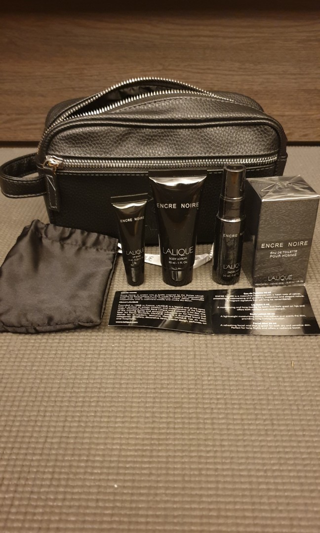 [NEW] Singapore Airlines (SQ) First/Suite Lalique Amenity Kit (Full Set ...