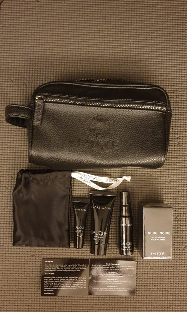 [NEW] Singapore Airlines (SQ) First/Suite Lalique Amenity Kit (Full Set ...