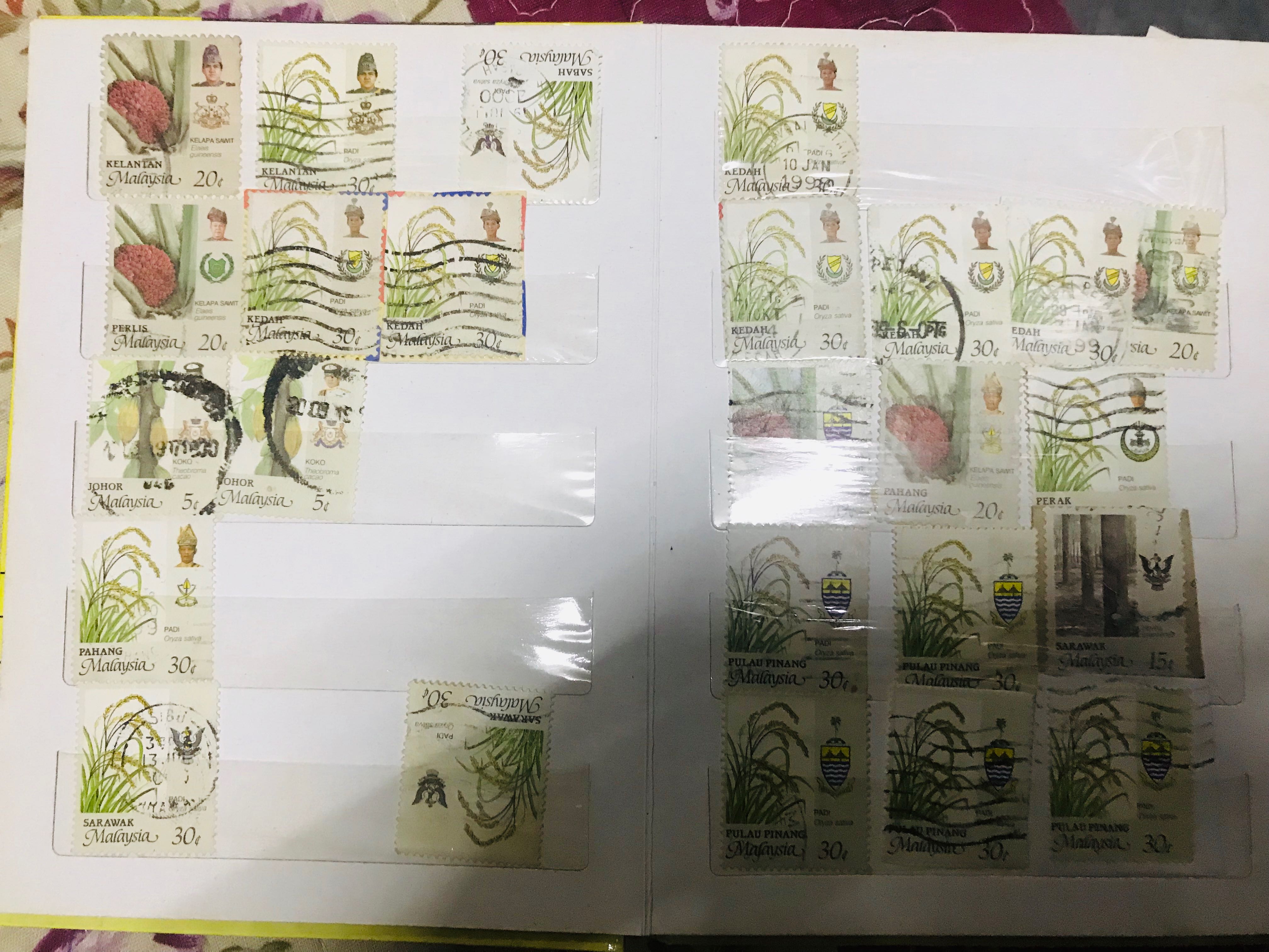 old stamp collection, Hobbies & Toys, Collectibles & Memorabilia ...