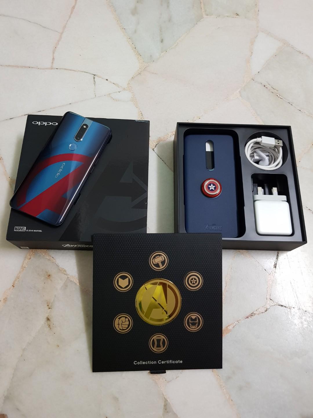 Oppo f11 pro limited edition MARVEL'S AVENGERS, Mobile Phones & Gadgets ...