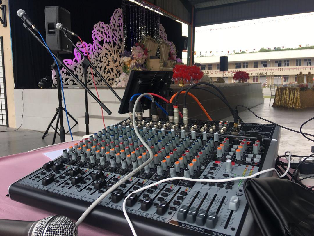 PA System DJ Emcee Stage Backdrop Lighting, TV & Home Appliances, TV ...