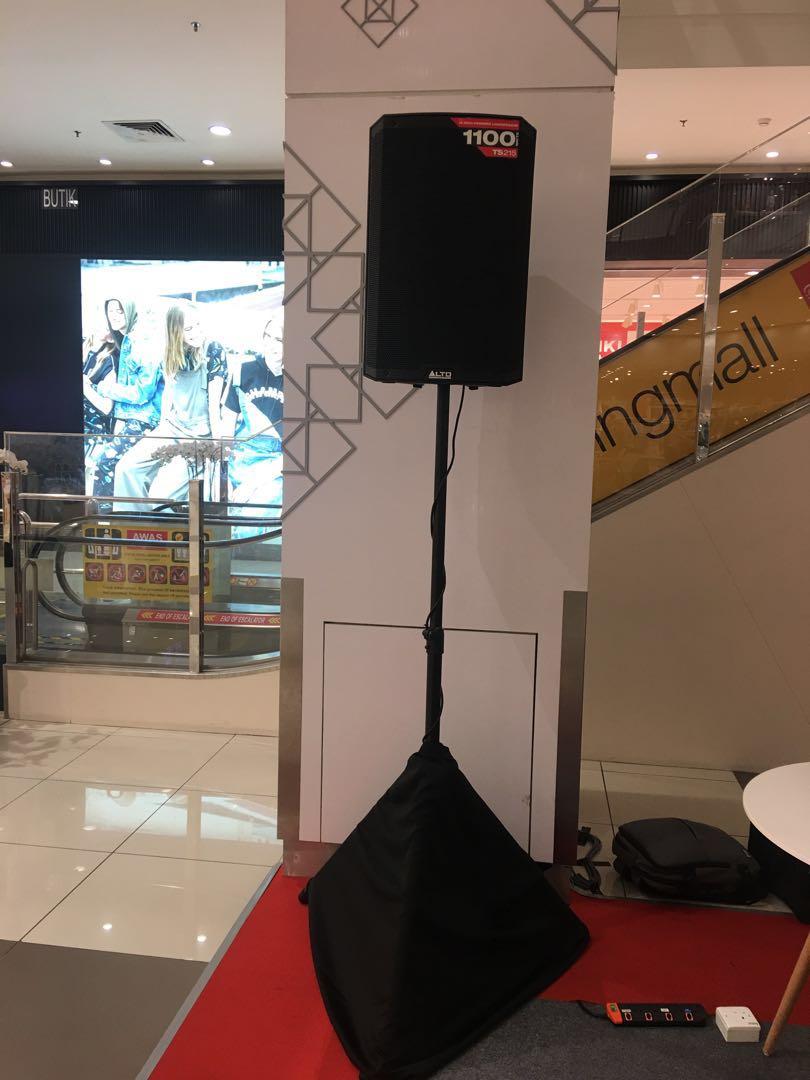 PA System DJ Emcee Stage Backdrop Lighting, TV & Home Appliances, TV ...