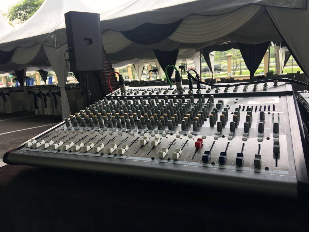 PA System DJ Emcee Stage Backdrop Lighting, TV & Home Appliances, TV ...