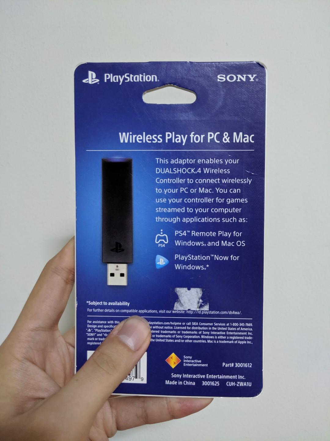 PlayStation Dualshock 4 USB Wireless Adaptor, Audio, Portable Audio ...