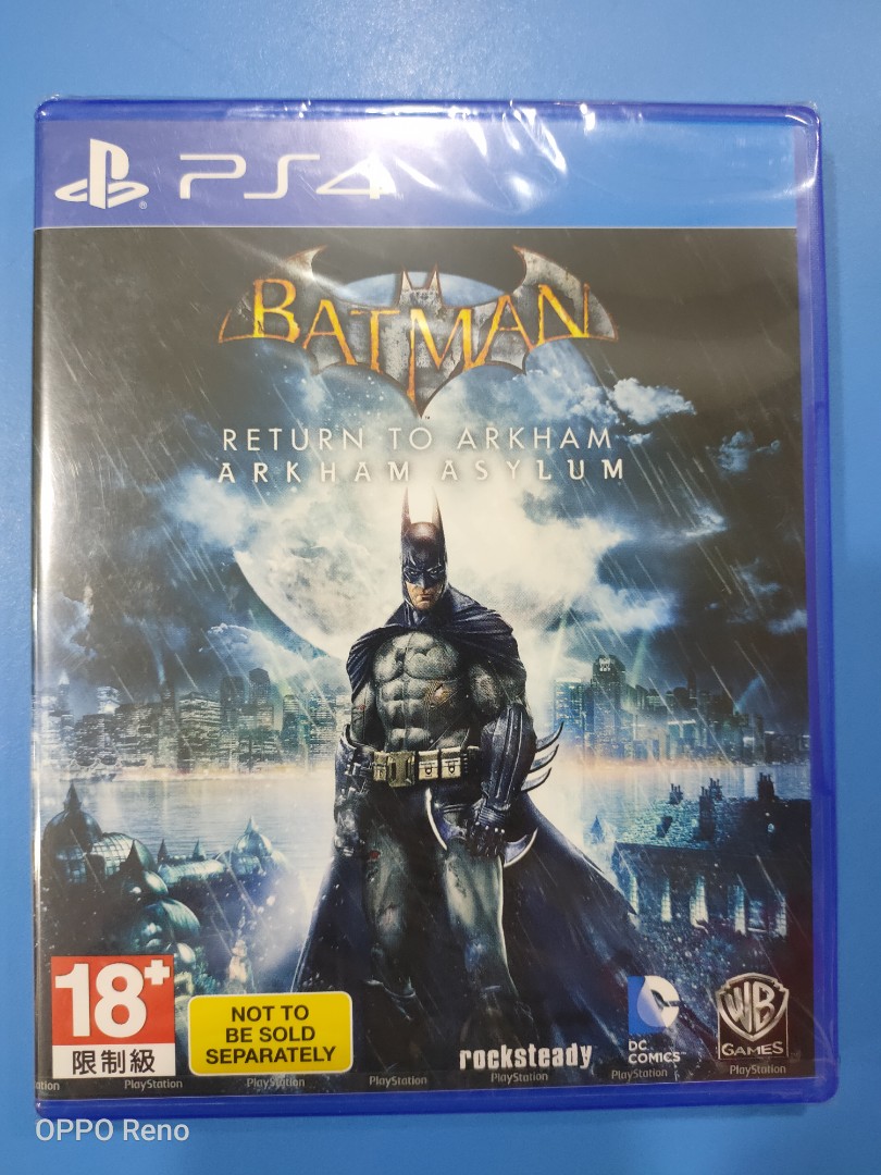 PS4 BATMAN RETURN TO ARKHAM ARKHAM ASYLUM, Video Gaming, Video Games, PlayStation on Carousell