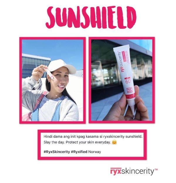RYX Sunscreen SPF60, Beauty & Personal Care, Face, Face Care on Carousell