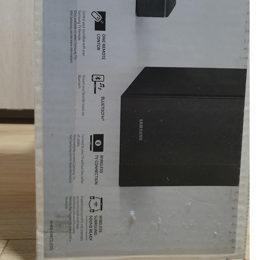 Samsung Wireless 2.1 CH Flat Soundbar (Model: HW-M360), Audio ...