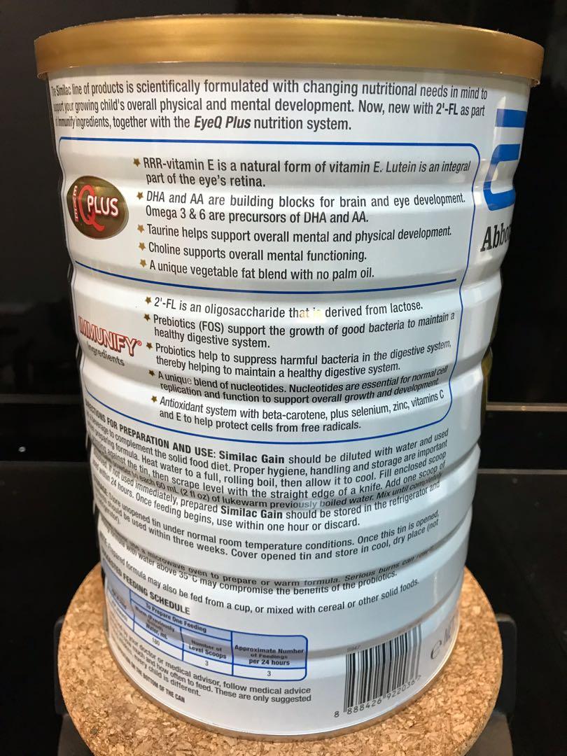 similac stage 3 1.8kg singapore milk formula milk powder gain iq ...