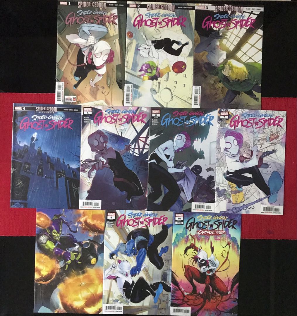 Spider-Gwen:Ghost-Spider (Complete)- Marvel Comics, Hobbies & Toys ...